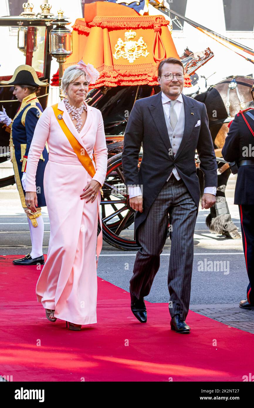 THE HAGUE - King Willem-Alexander, Queen Maxima, Princess Amalia ...