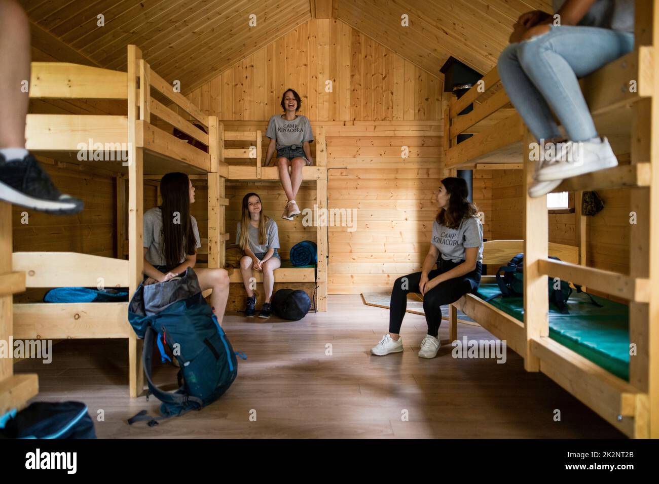 Child girls cabin bed hi-res stock photography and images - Alamy