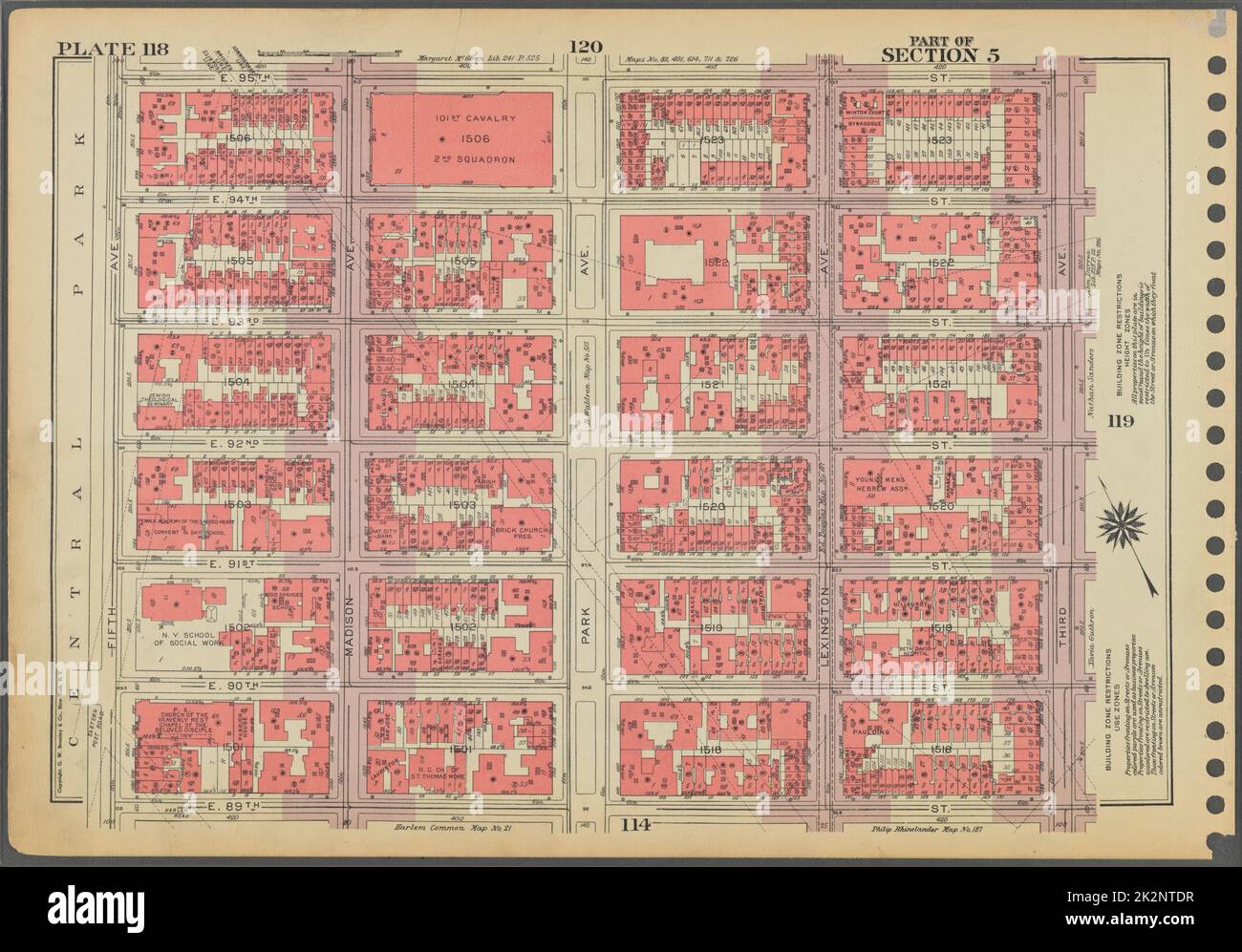 Cartographic, Maps. 1955 - 1956. Lionel Pincus and Princess Firyal Map ...