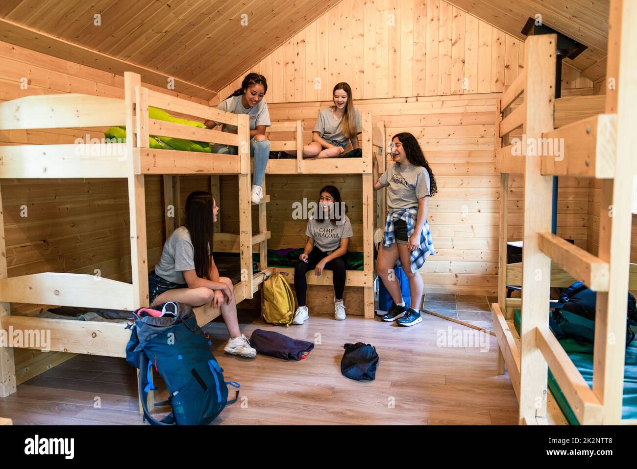 Child girls cabin bed hi-res stock photography and images - Alamy