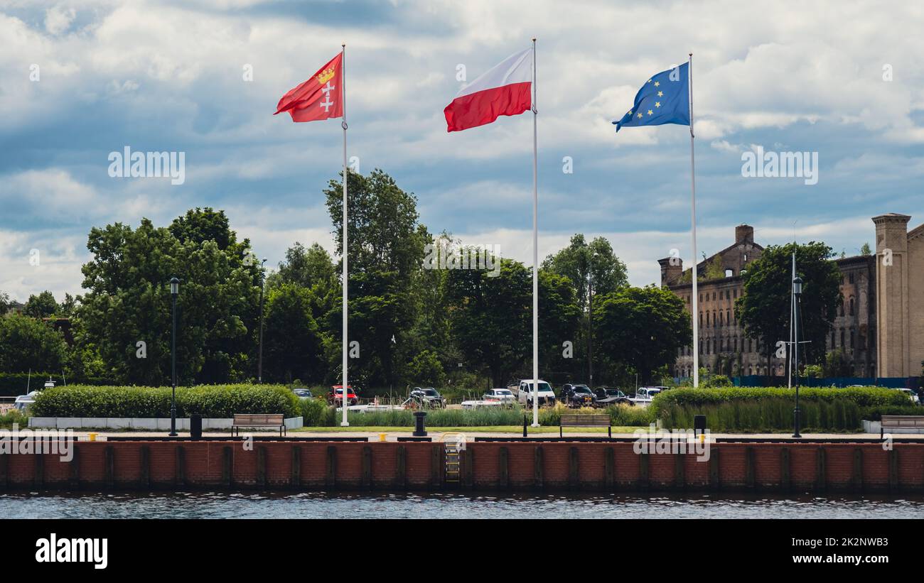 Hanged flags hi-res stock photography and images - Alamy