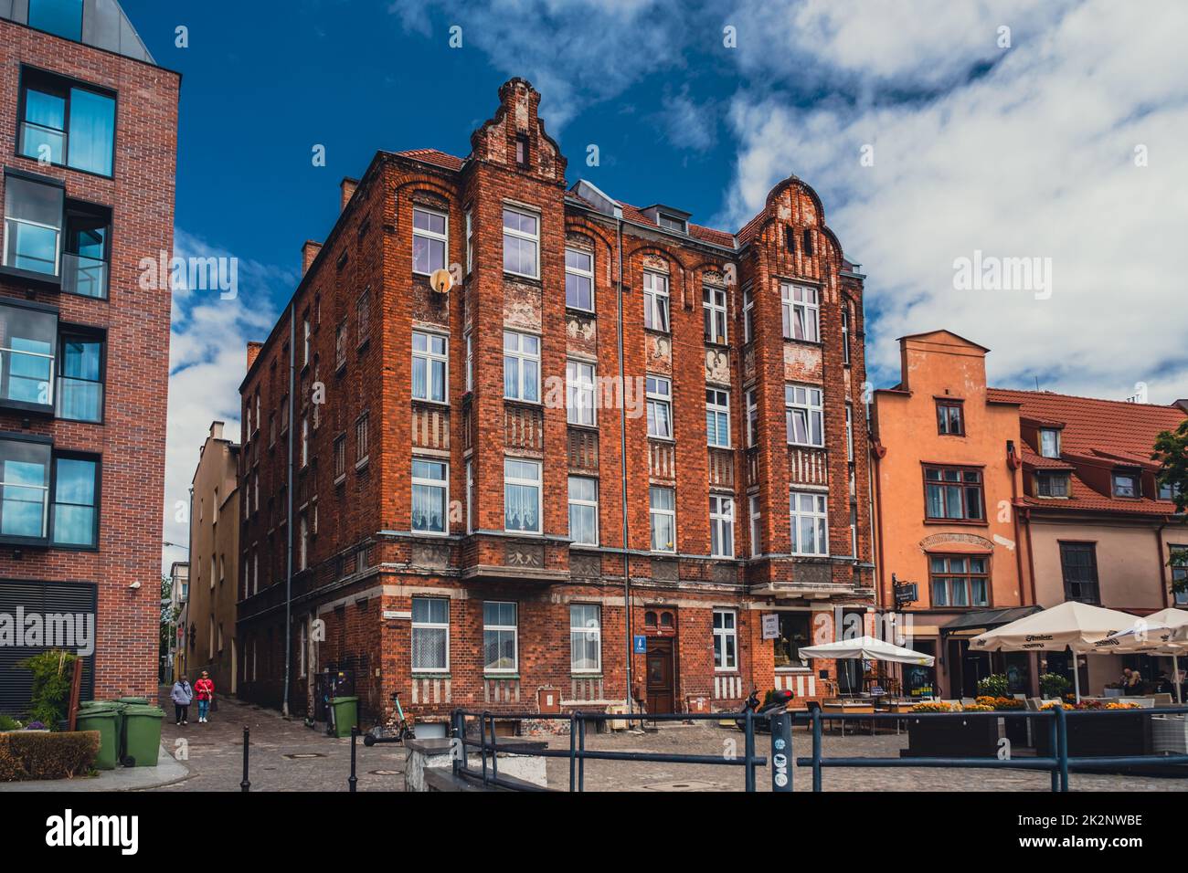 Red brick buildings gdansk hi-res stock photography and images - Alamy