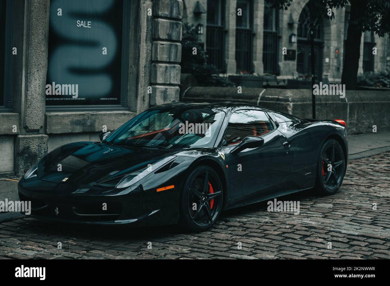 Black On Black Ferrari 458 Italia