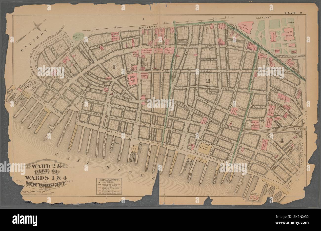 Cartographic, Maps. 1879. Lionel Pincus and Princess Firyal Map ...