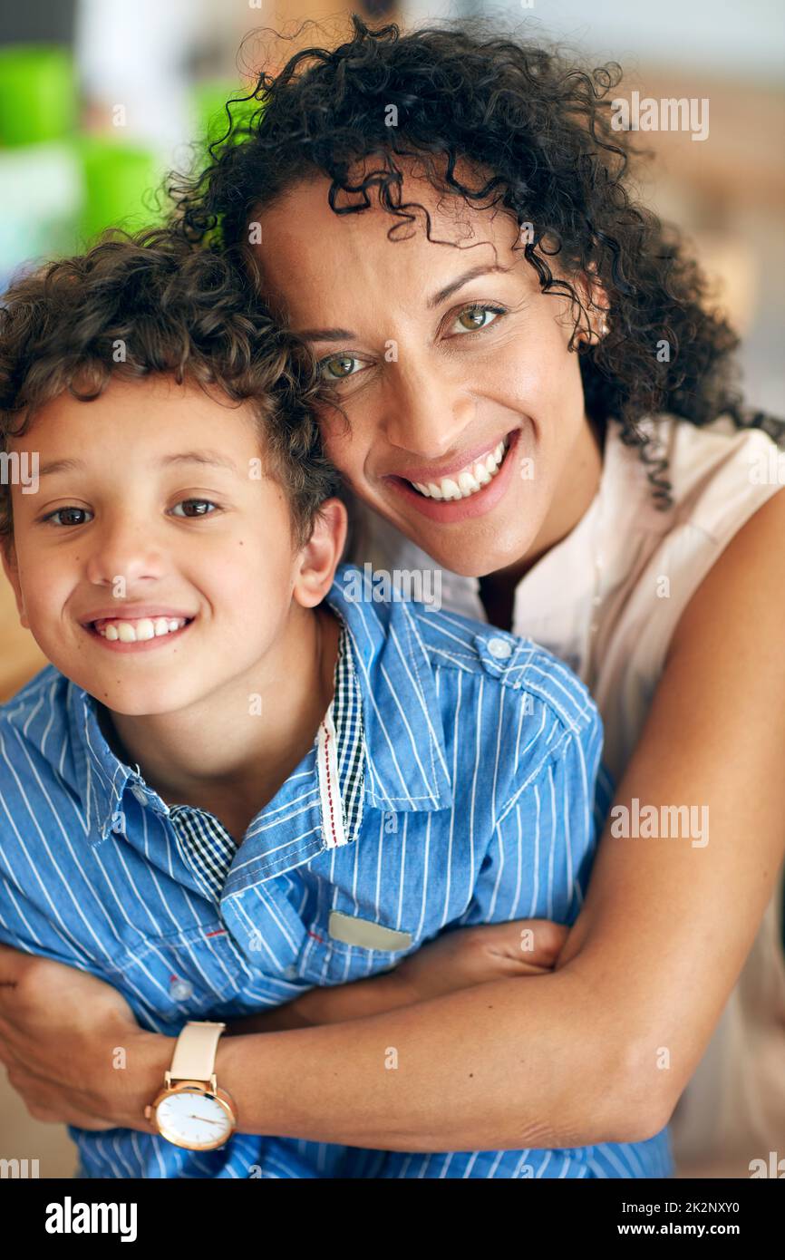 Ill Never Let You Go Portrait Of A Happy Mother Posing With Her