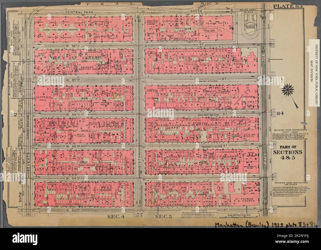 Cartographic, Maps. 1925. Lionel Pincus and Princess Firyal Map ...