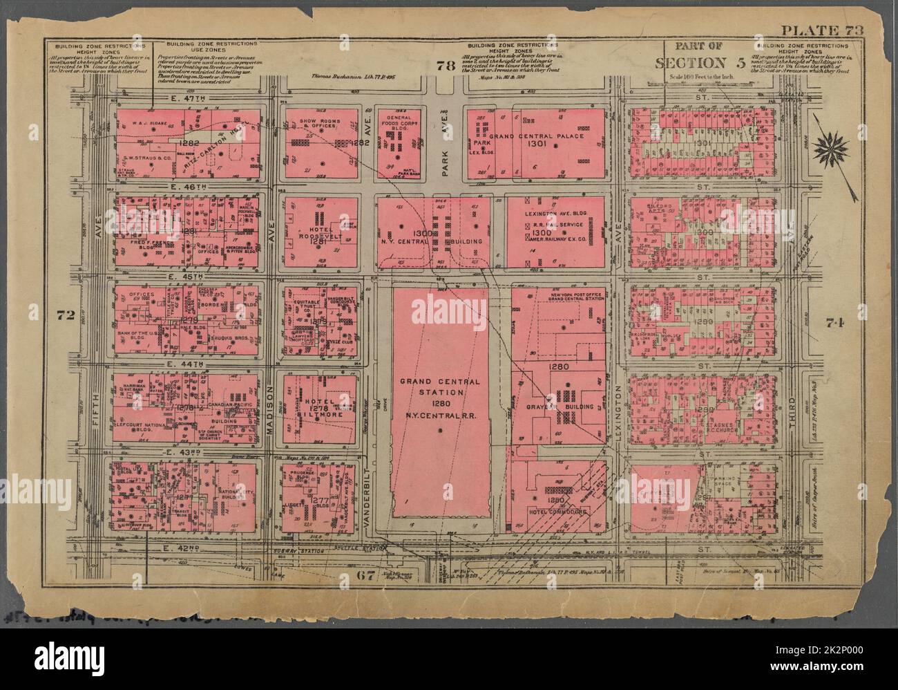 Cartographic, Maps. 1930. Lionel Pincus and Princess Firyal Map ...
