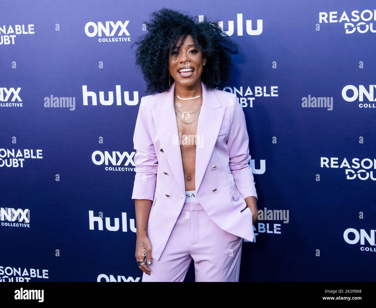 22 September 2022 - Los Angeles, California - Jonica Booth. Premiere Of Hulu's ''Reasonable ...