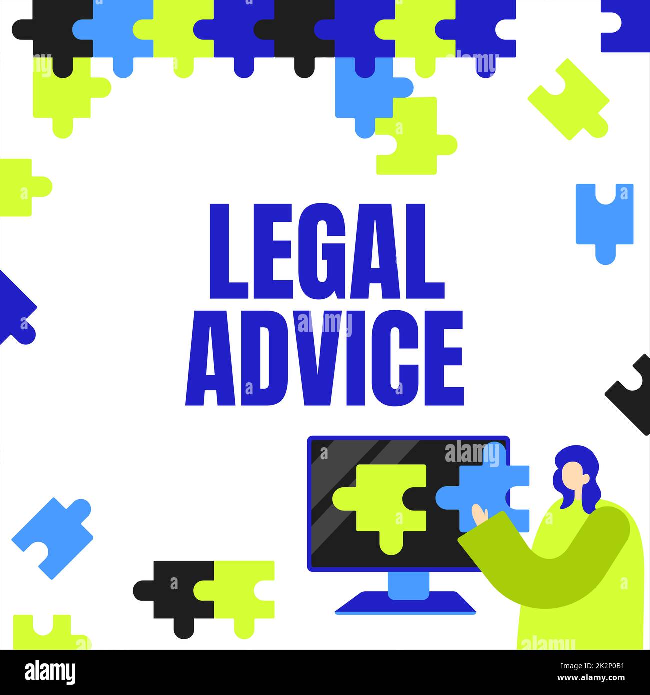 Writing displaying text Legal Advice. Business approach Lawyer opinion ...
