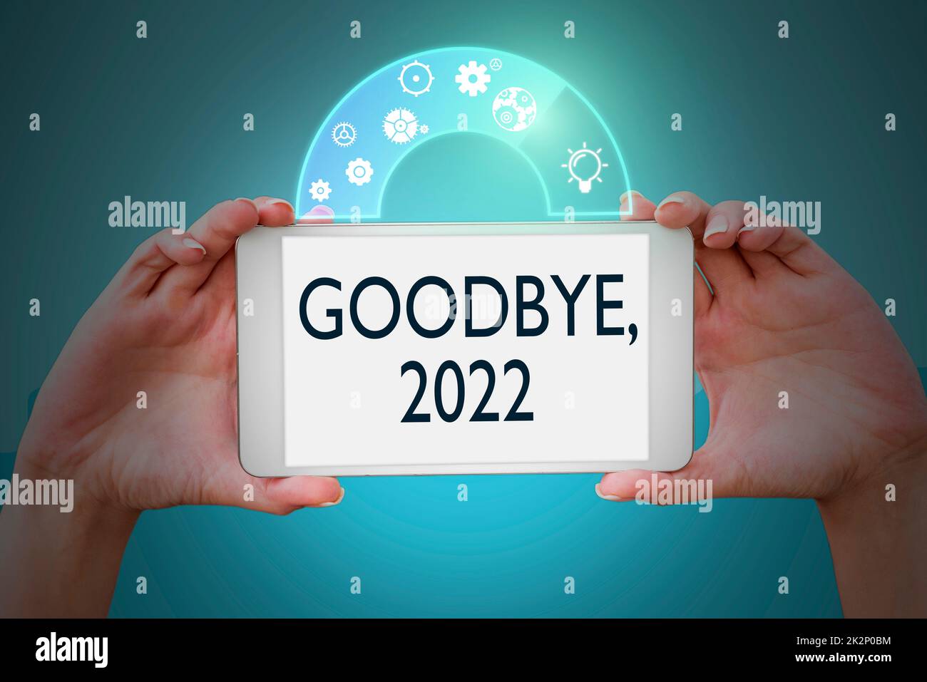 Text showing inspiration Goodbye 2022. Concept meaning New Year Eve ...