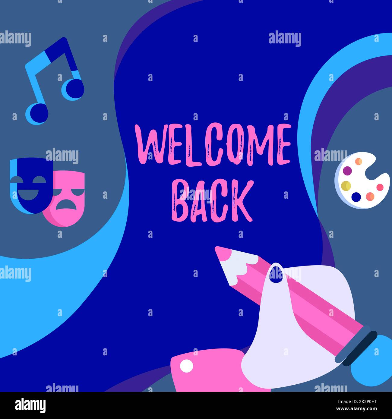 Conceptual display Welcome Back. Word Written on Warm Greetings Arrived ...