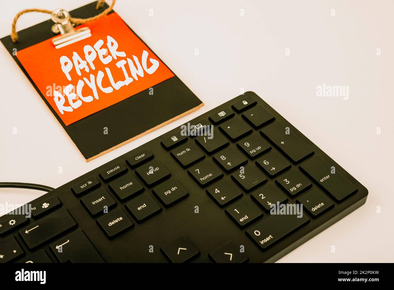 Handwriting text Paper Recycling. Business idea Using the waste papers ...