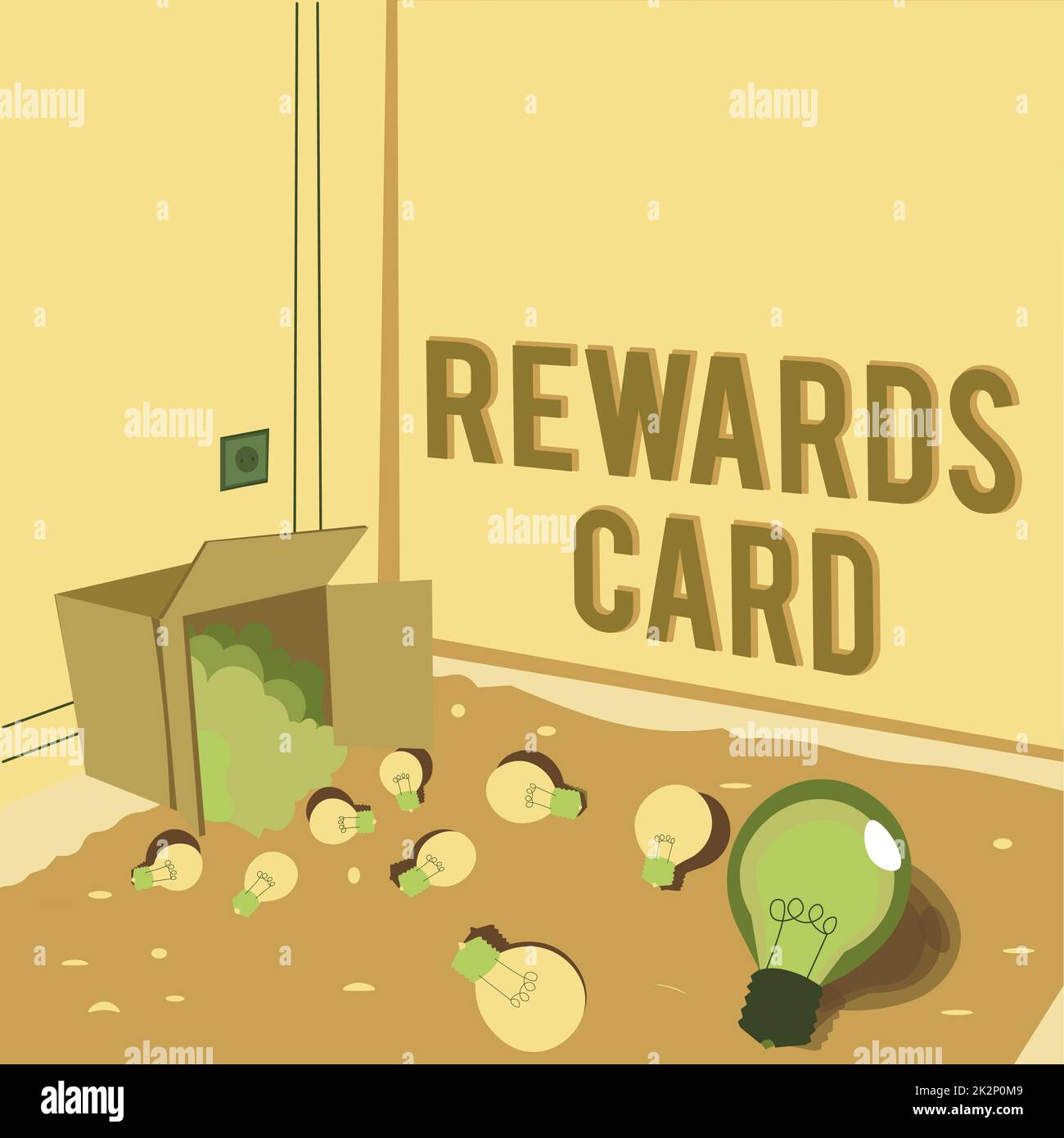 Writing displaying text Rewards Card. Business showcase Help earn cash ...