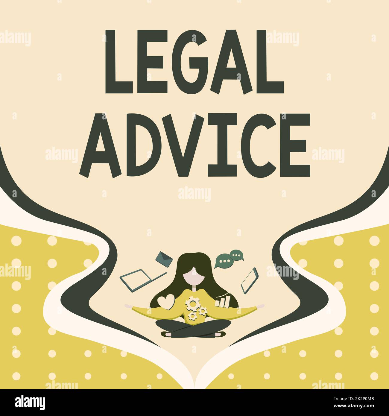 Inspiration showing sign Legal Advice. Word for Lawyer opinion about ...
