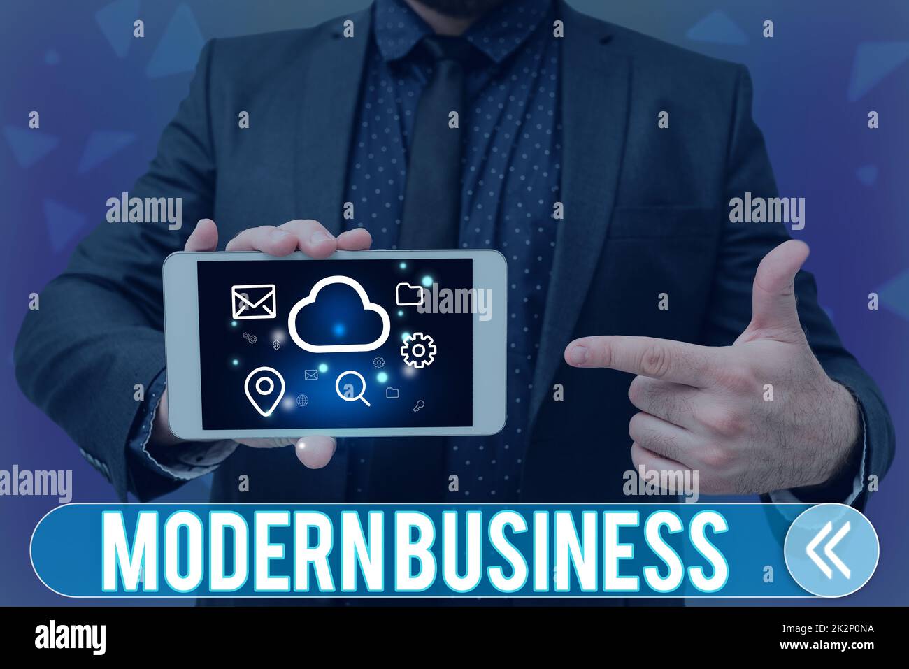 Sign displaying Modern Business. Internet Concept Introduction to the ...