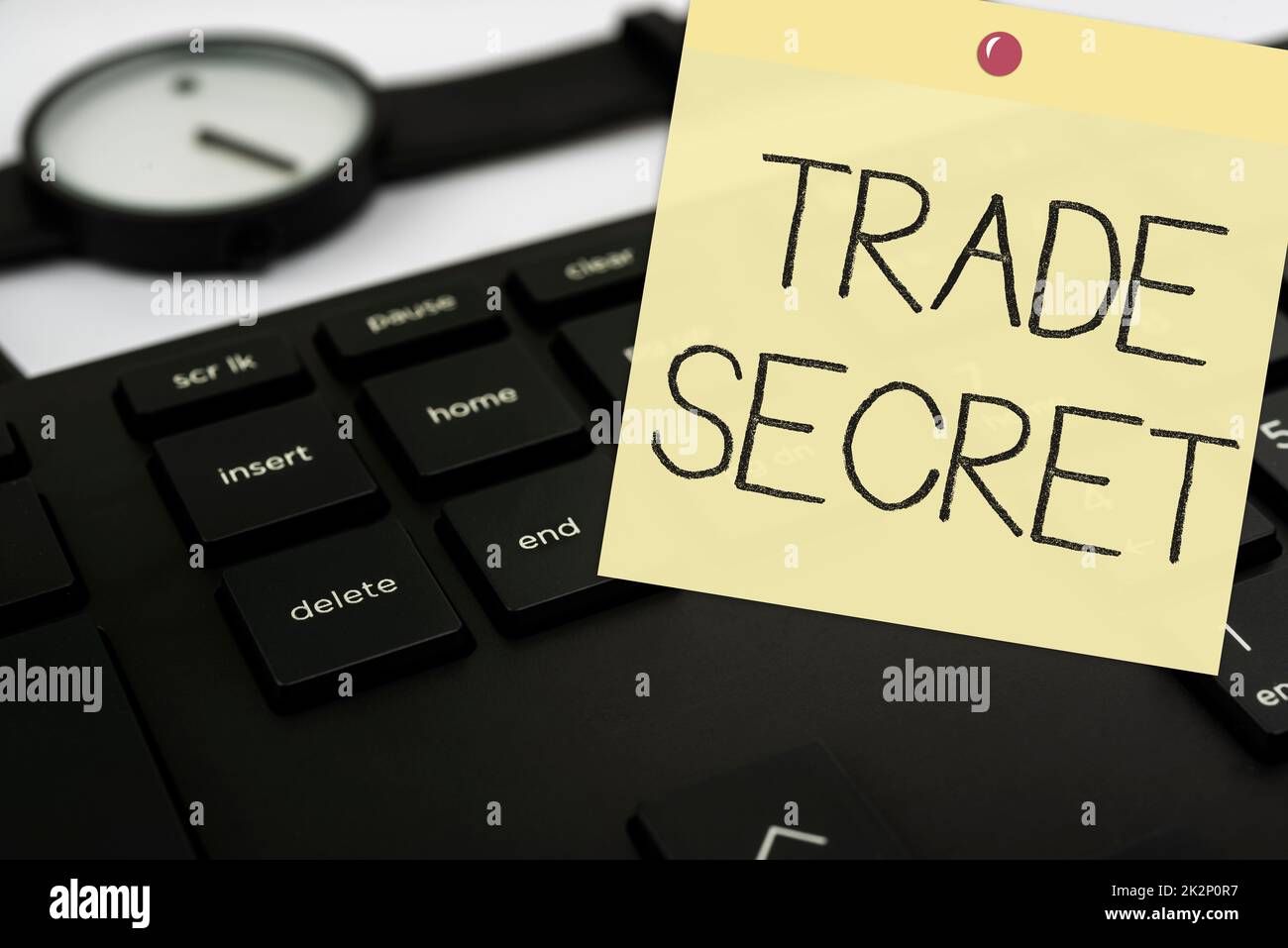 Inspiration showing sign Trade Secret. Word for Confidential ...