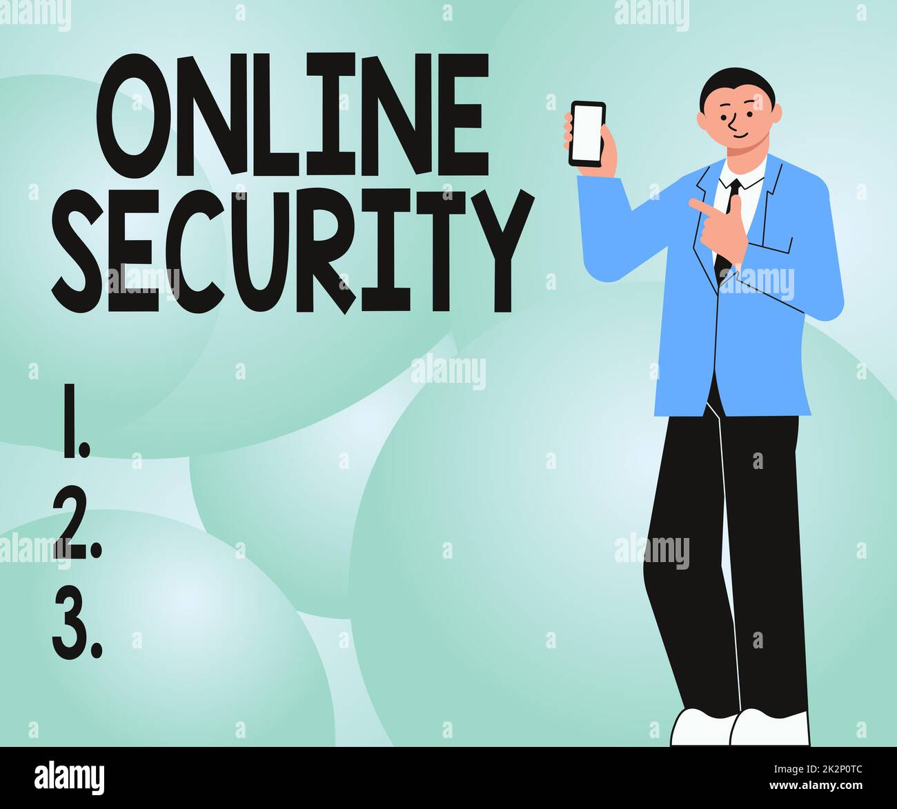 Sign displaying Online Security. Conceptual photo rules to protect against attacks over the ...