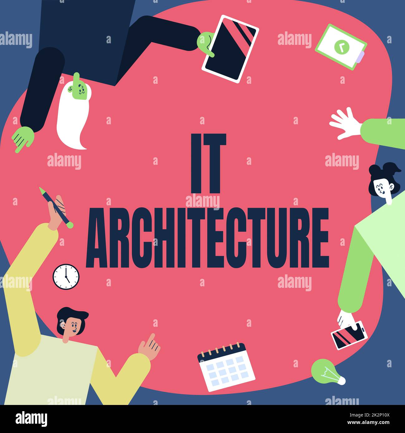 Hand Writing Sign It Architecture Business Concept Architecture Is Applied To The Process Of