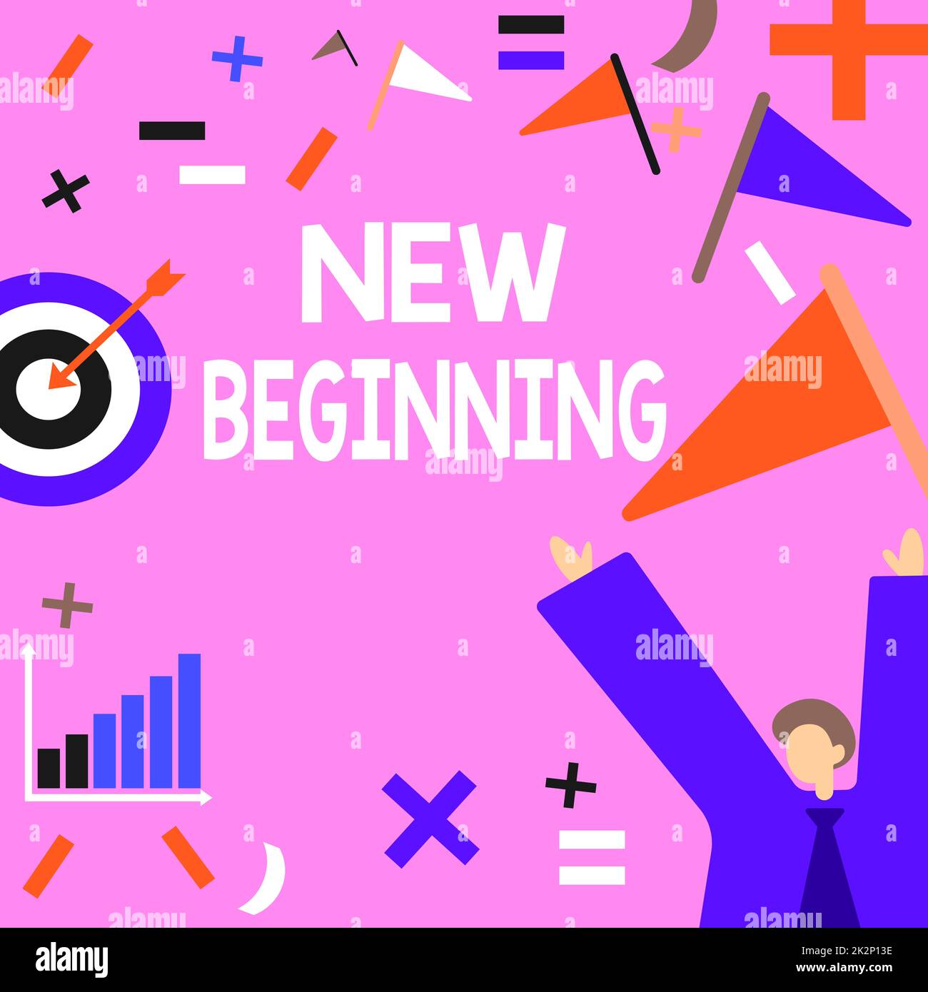 Inspiration showing sign New Beginning. Business approach Different ...