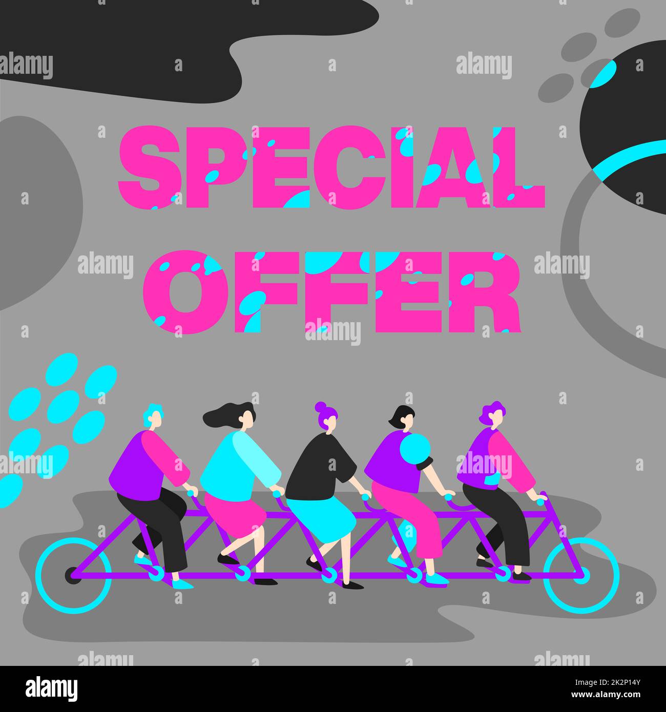 Text sign showing Special Offer. Word Written on Selling at a lower or ...