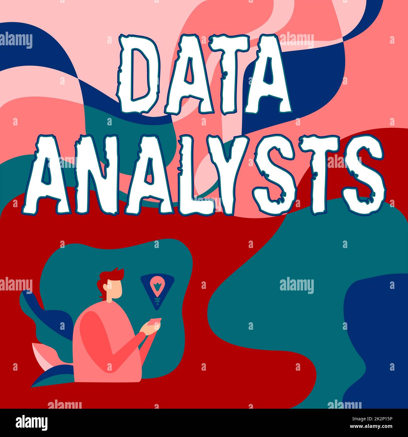 Text sign showing Data Analysts. Business overview Programmer Design and Create Report ...
