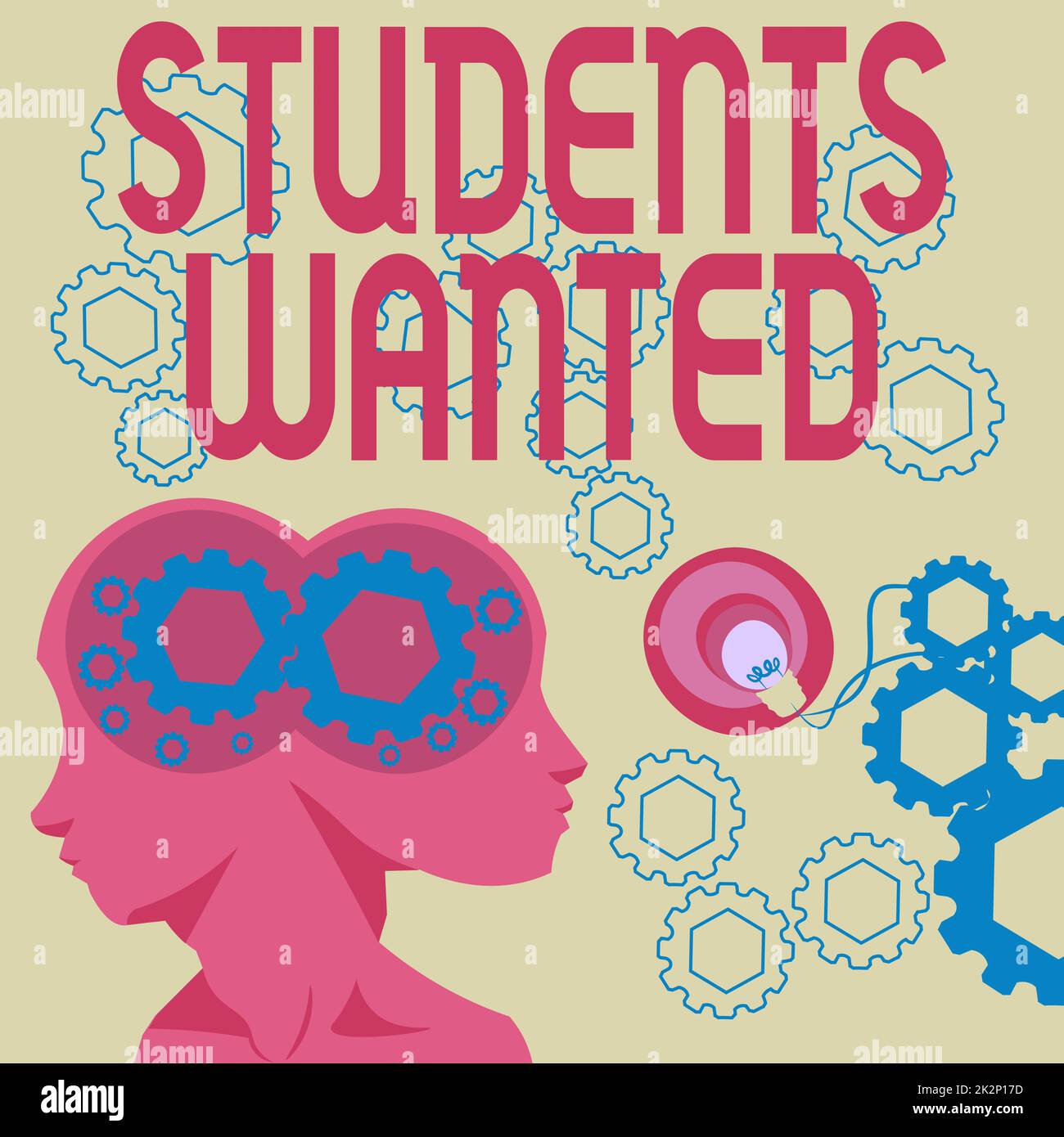 Conceptual display Students Wanted. Business idea list of things wishes ...