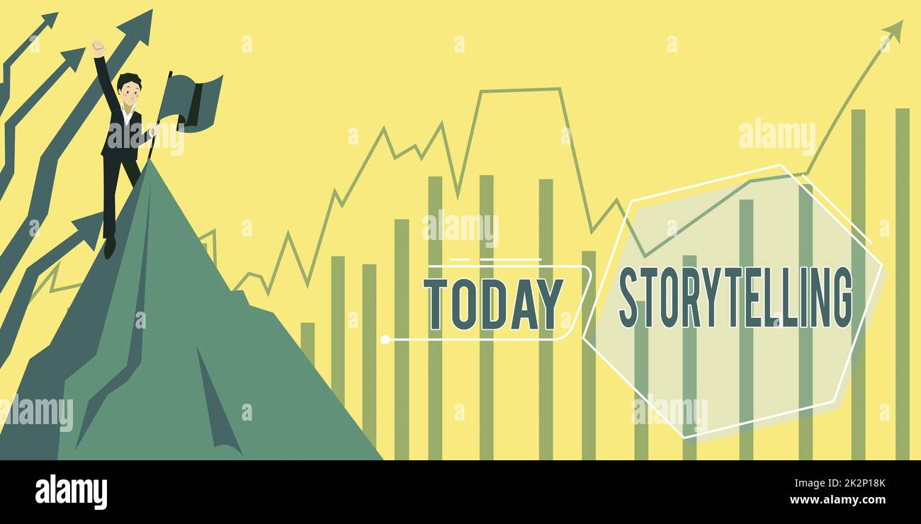 Inspiration showing sign Storytelling. Internet Concept social and ...