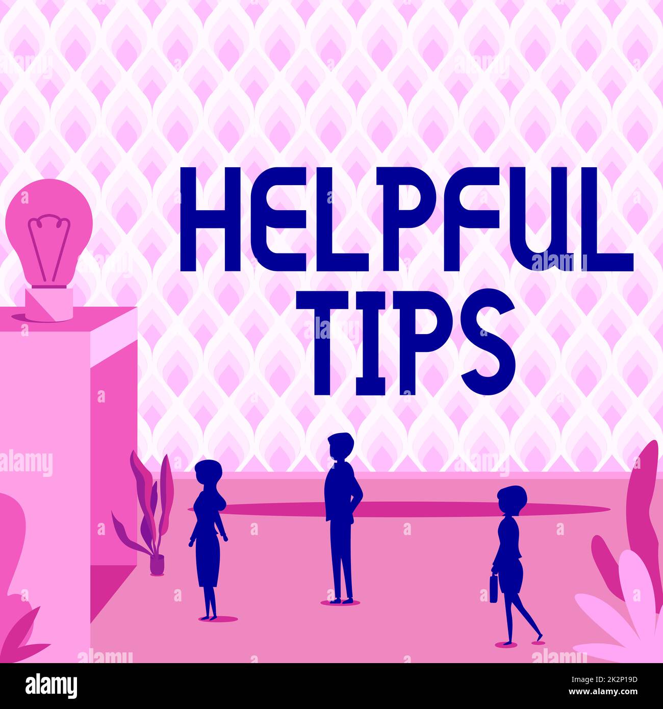 Conceptual caption Helpful Tips. Concept meaning Useful secret ...