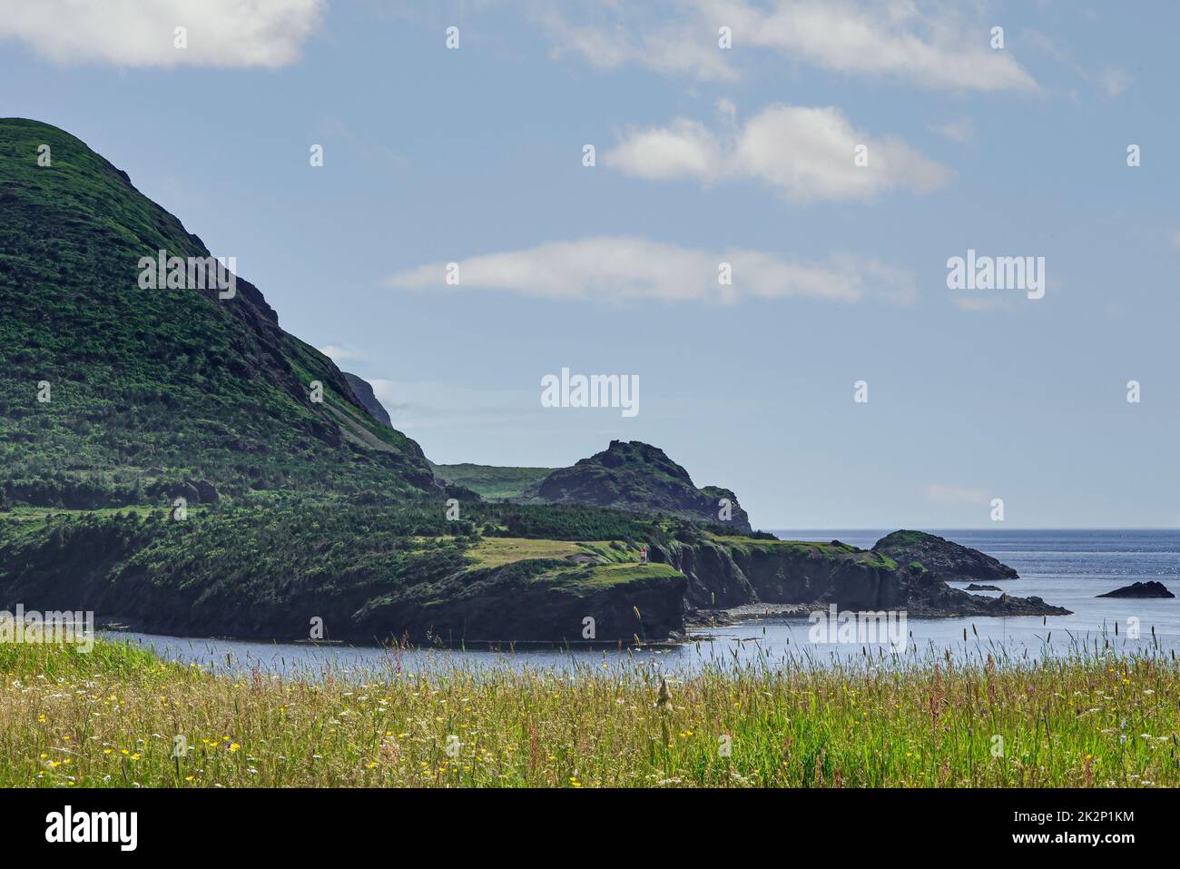 Newfoundlands Trout River Bay Stock Photo - Alamy