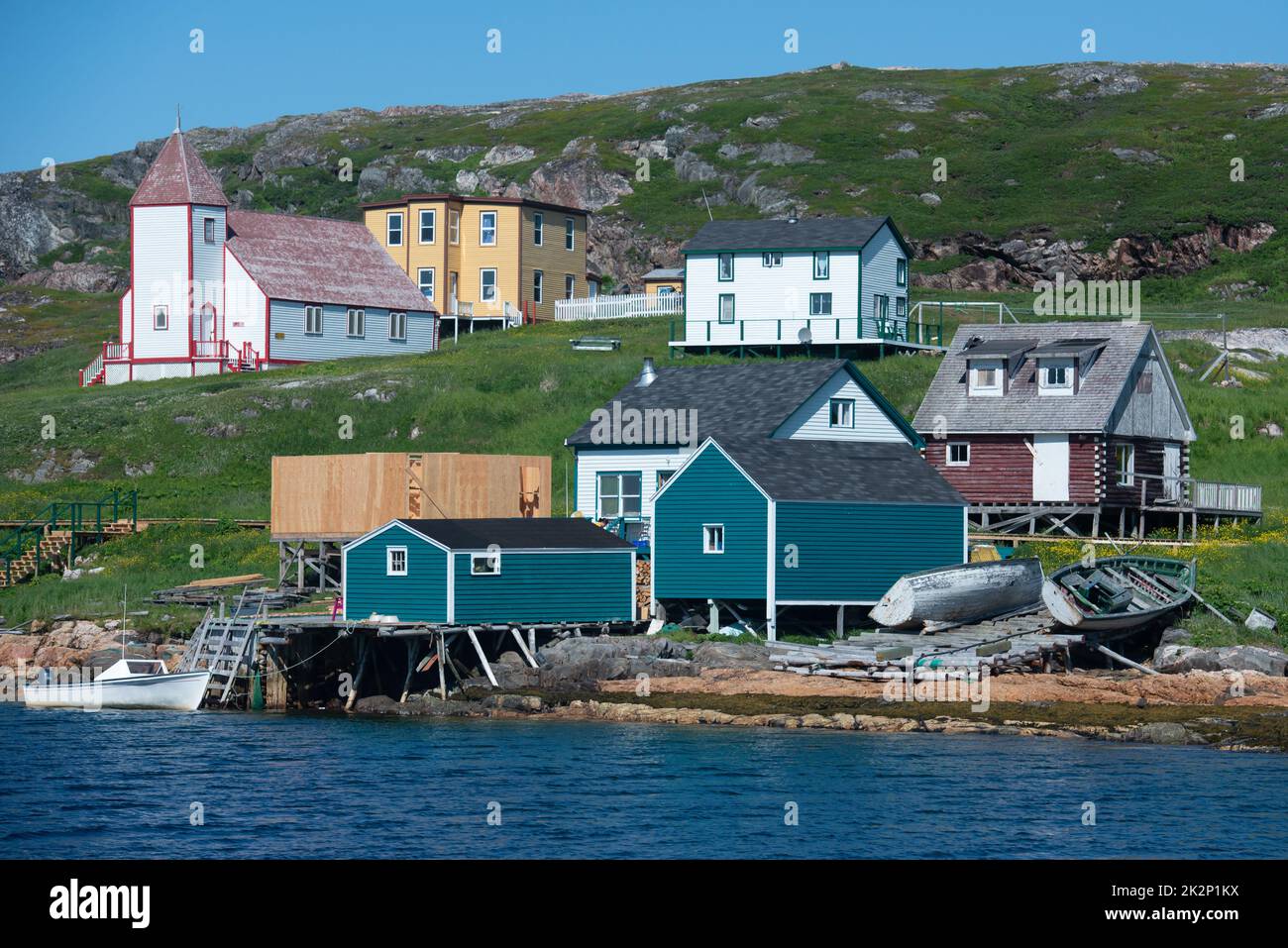 Newfoundland labrador harbor hi-res stock photography and images - Alamy