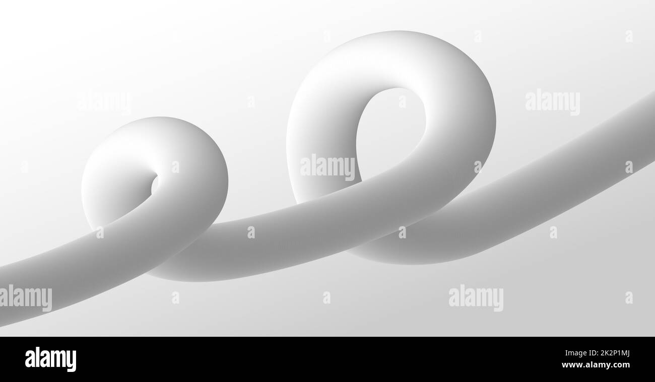 White gray panoramic abstract background with 3D lines - Vector Stock ...