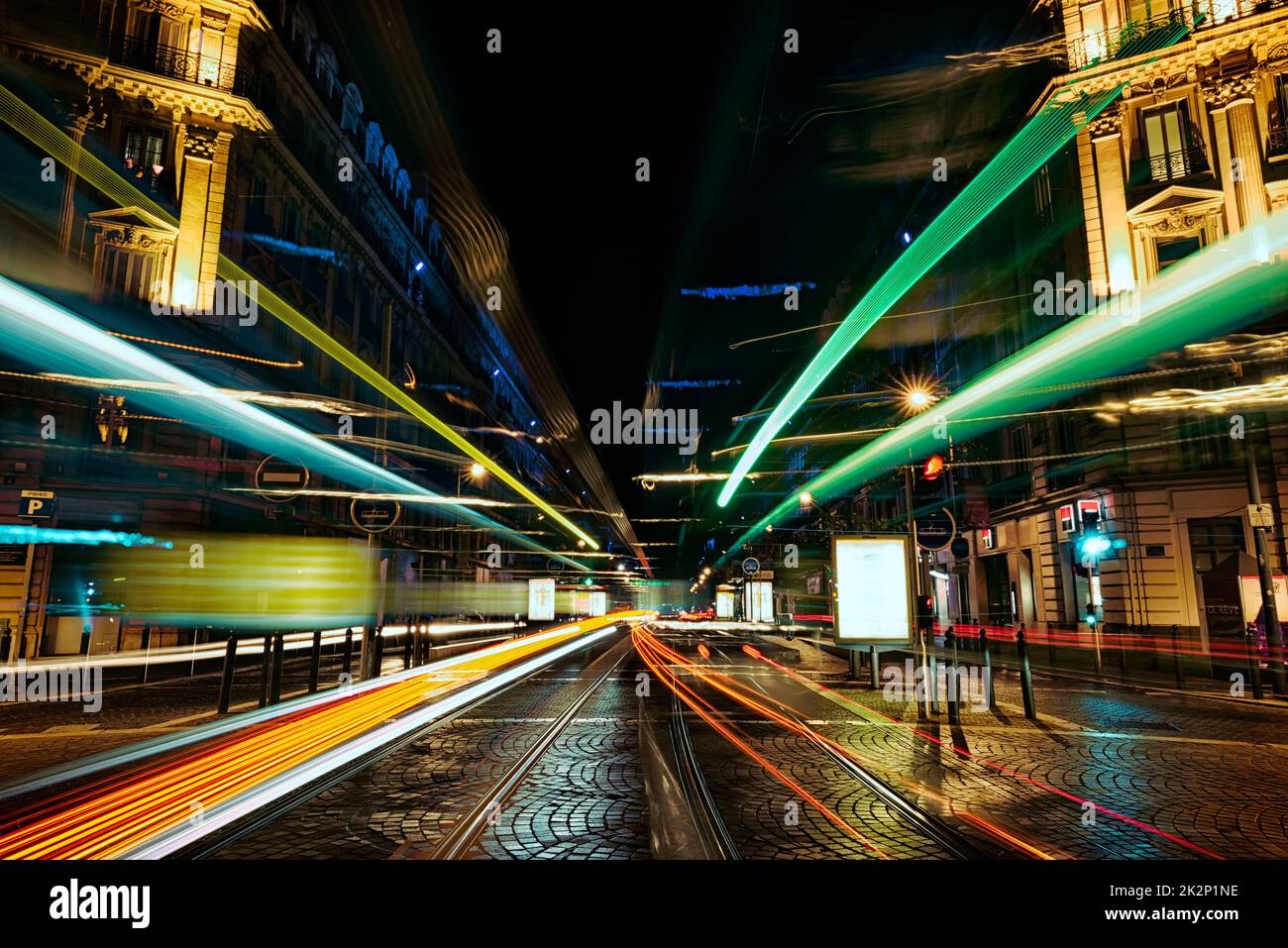 Two tramways hi-res stock photography and images - Alamy