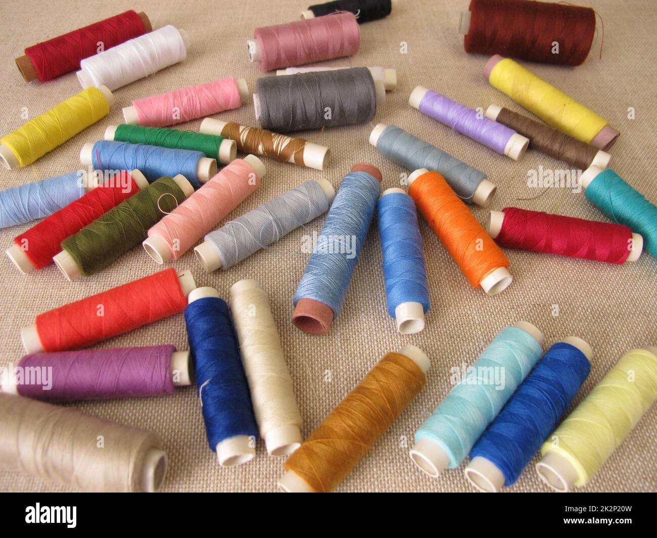 Blue sewing colors hi-res stock photography and images - Alamy