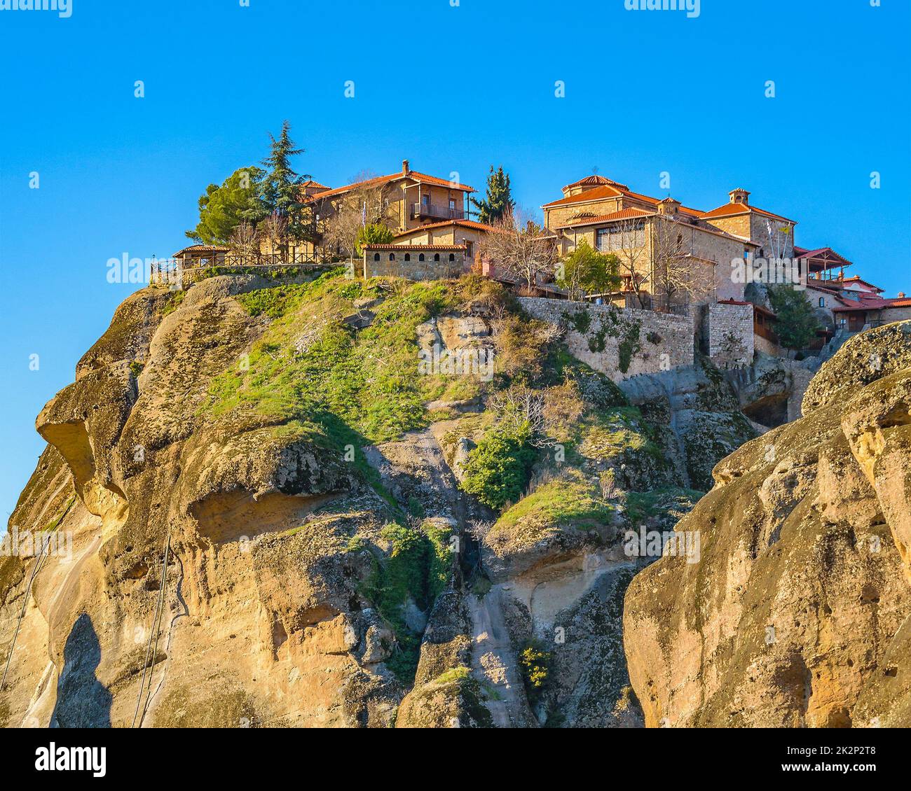 Saint Nicholas Monastery, Meteora, Greece Stock Photo - Alamy