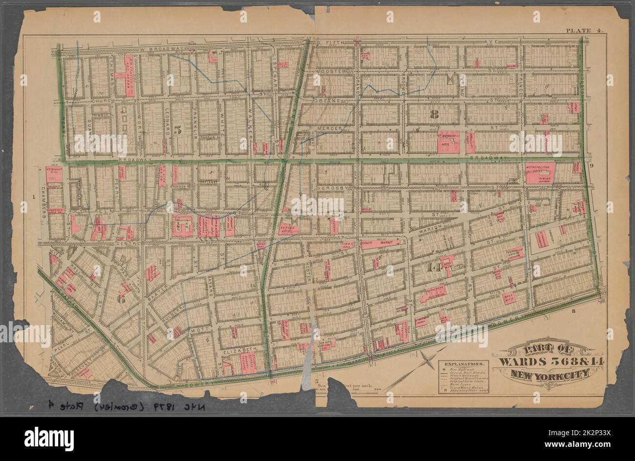 Map of chambers hi-res stock photography and images - Alamy