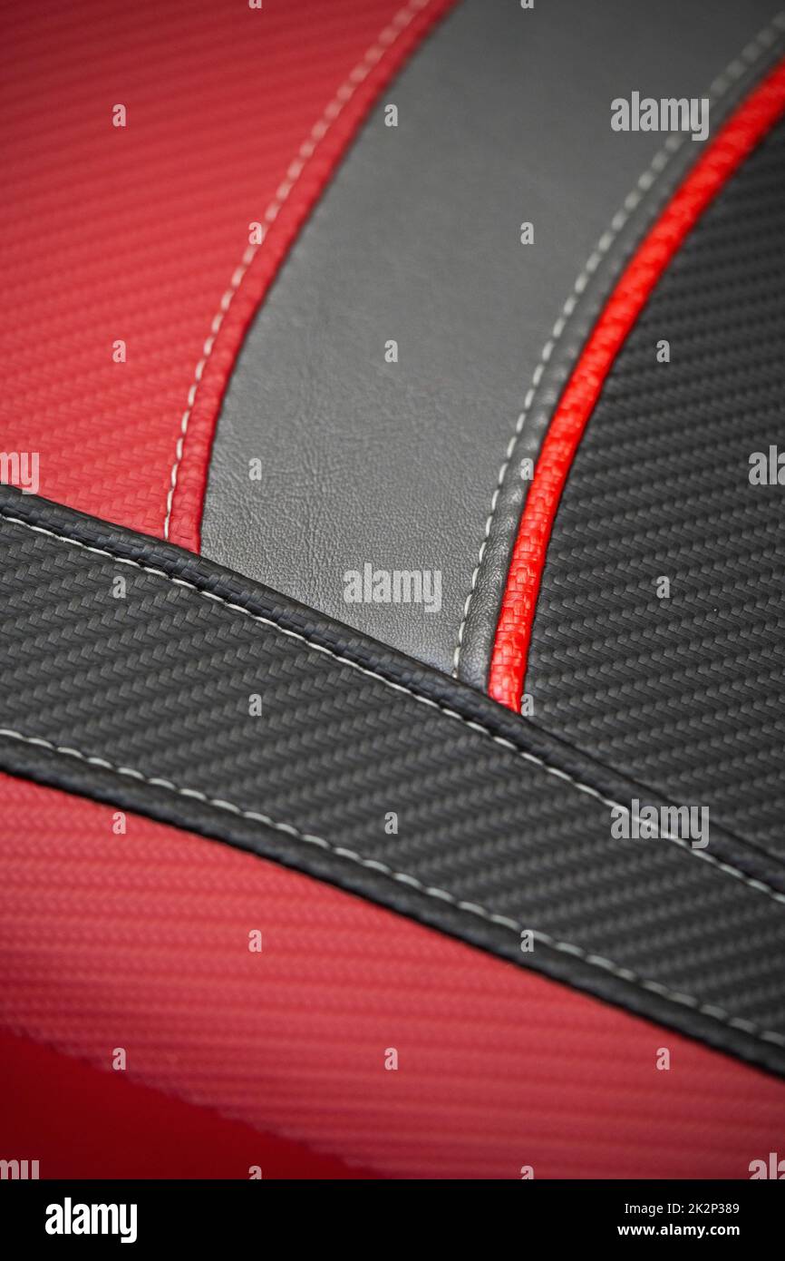 Black and red car interior hi-res stock photography and images - Alamy