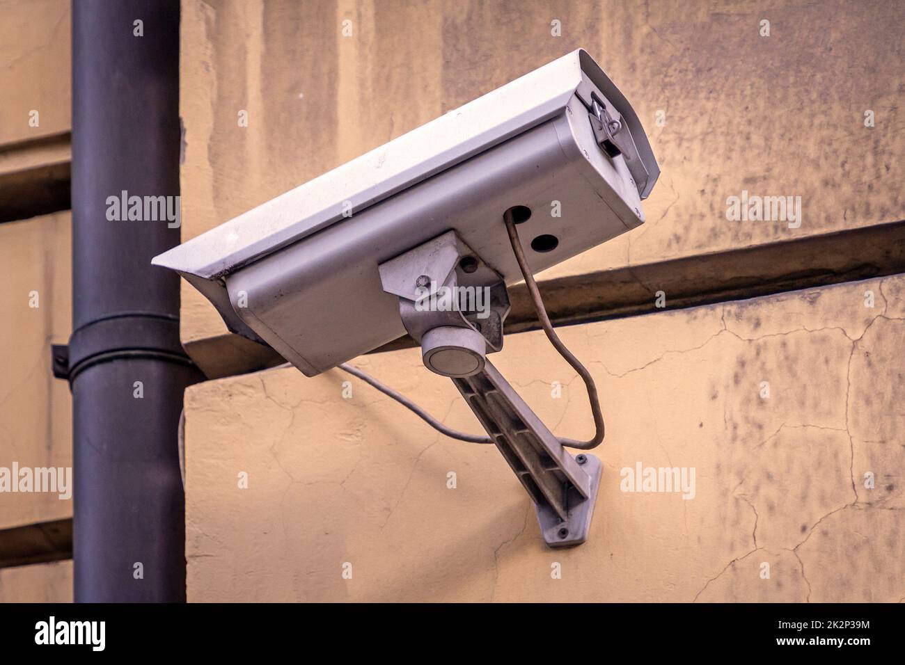 CCTV video surveillance cam on street Stock Photo - Alamy