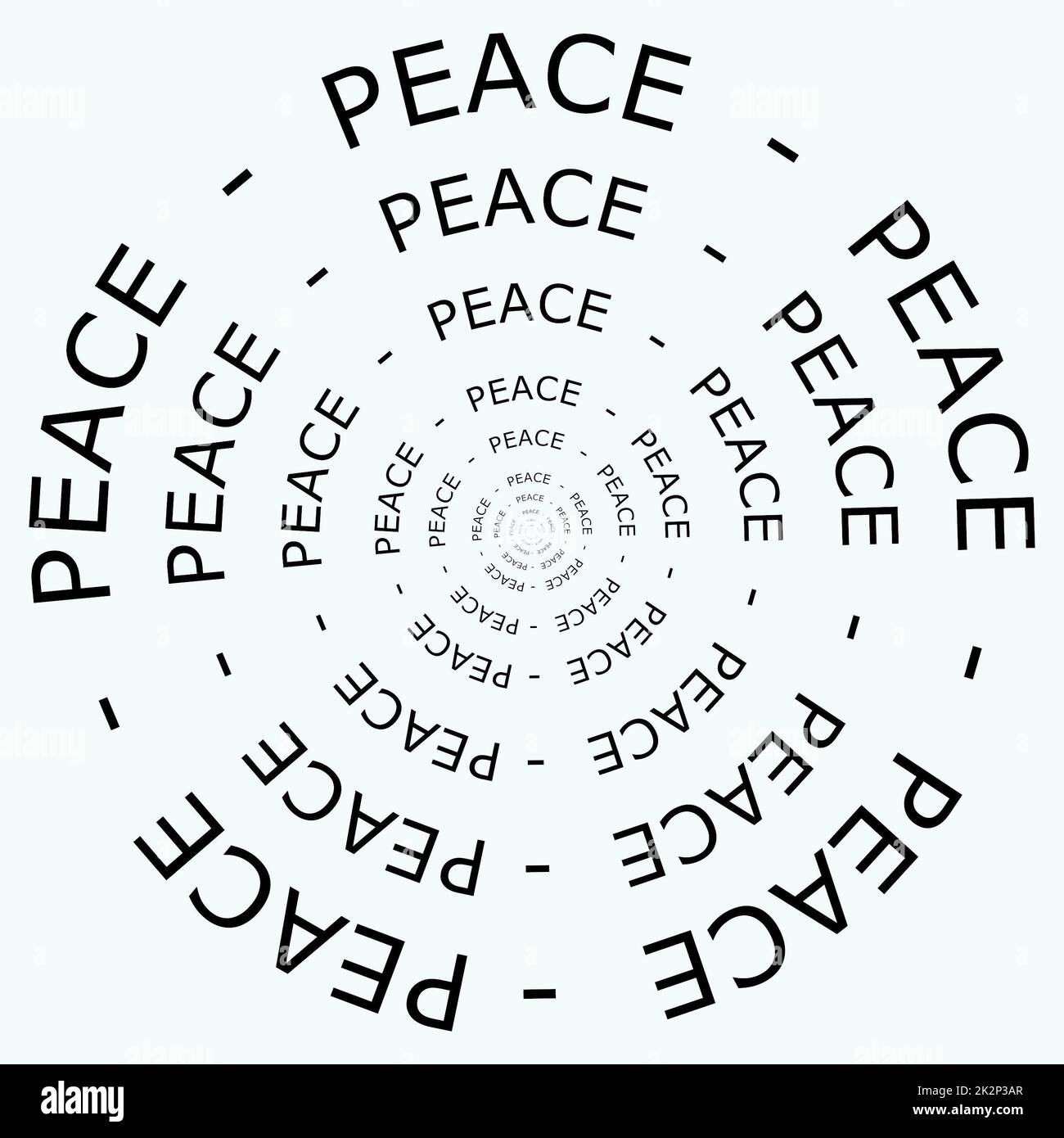Peace Wordcloud on white background â€“ illustration Stock Photo - Alamy