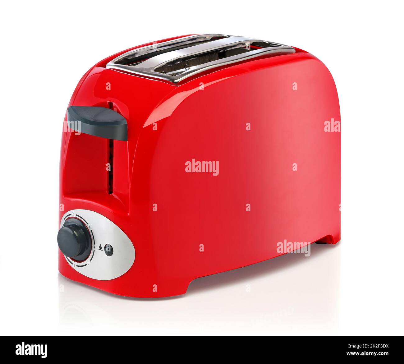 Electric toaster isolated on white Stock Photo - Alamy