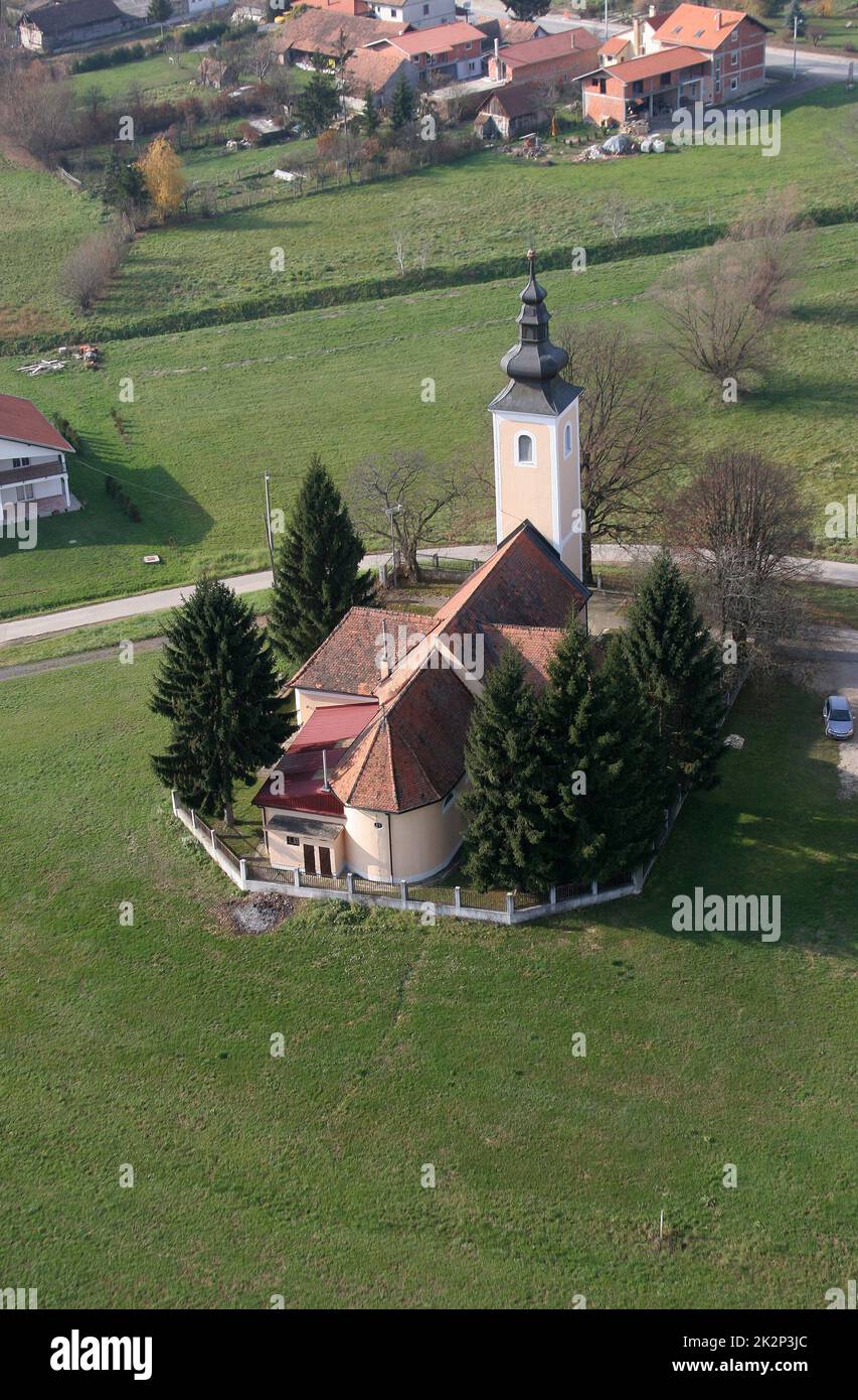 Parish Church of Saint Nicholas in Donja Zelina, Croatia Stock Photo ...