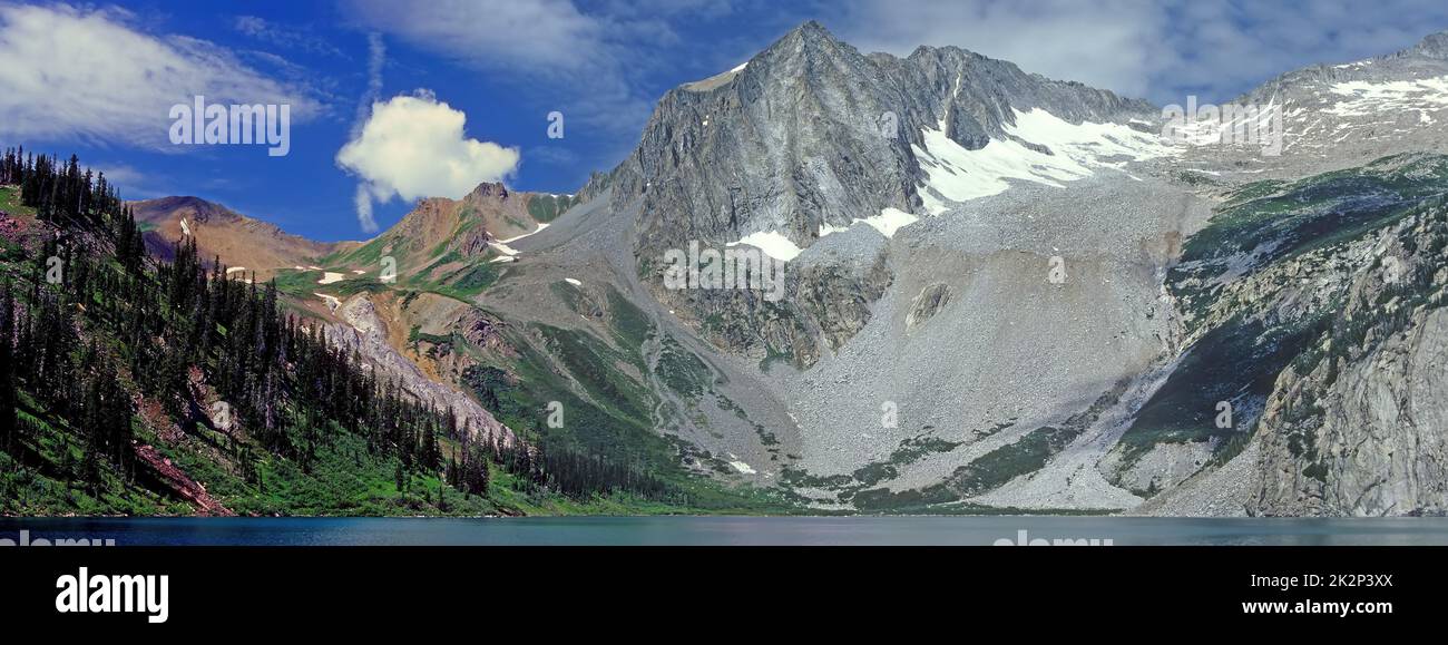 Alpine wilderness lake hi-res stock photography and images - Alamy
