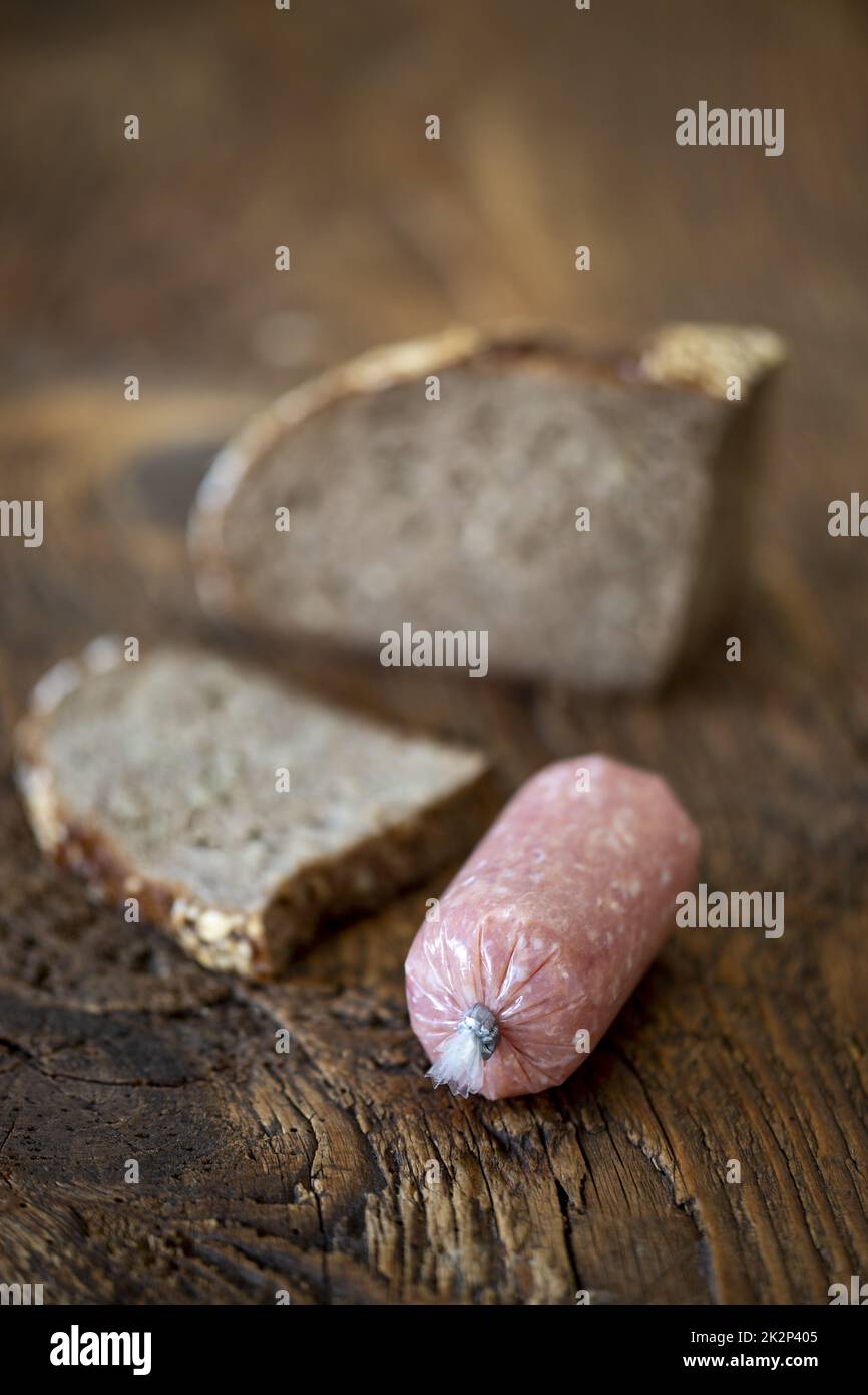 Meat sausage minced hi-res stock photography and images - Alamy