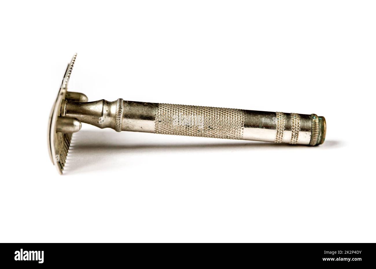 Old vintage shaver isolated on a white background Stock Photo - Alamy