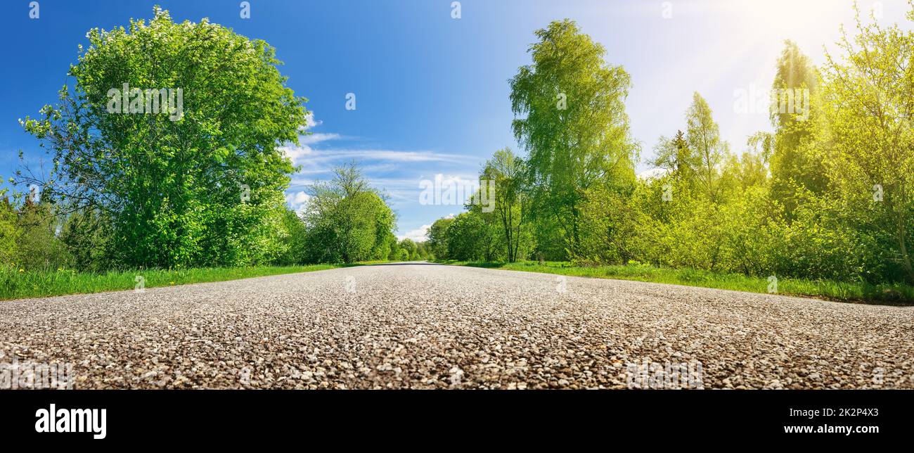Panoramic highway hi-res stock photography and images - Alamy
