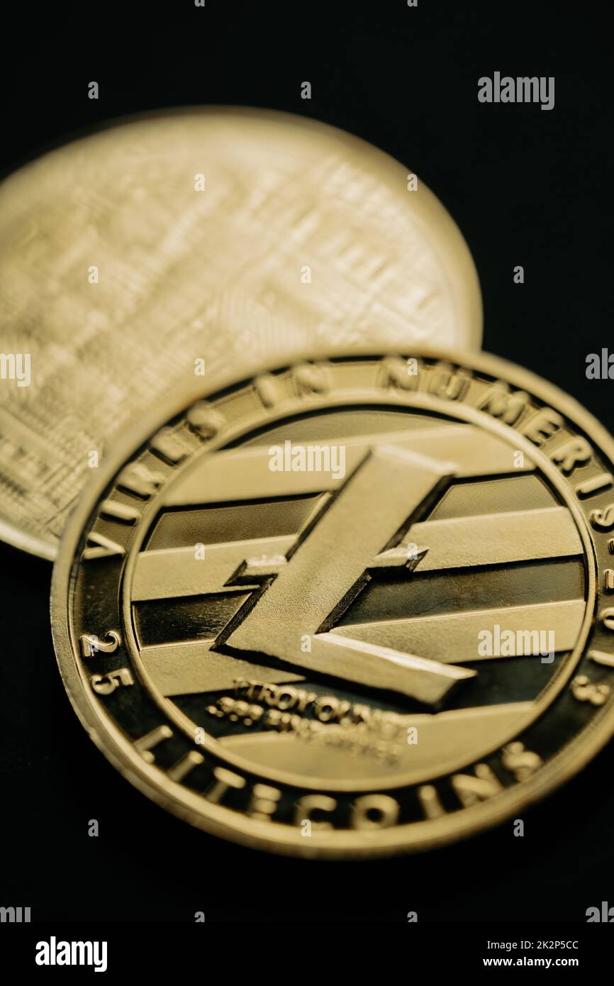 Cryptocurrency concept litecoin hi-res stock photography and images - Alamy