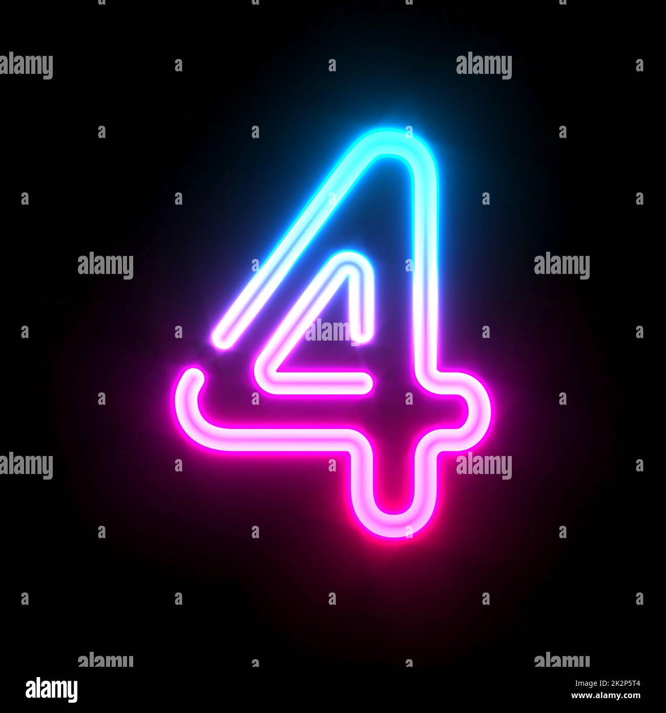 Light blue number 3d hi-res stock photography and images - Alamy