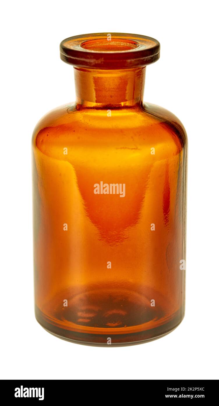 Pharmacy bottle, cut-out Stock Photo - Alamy