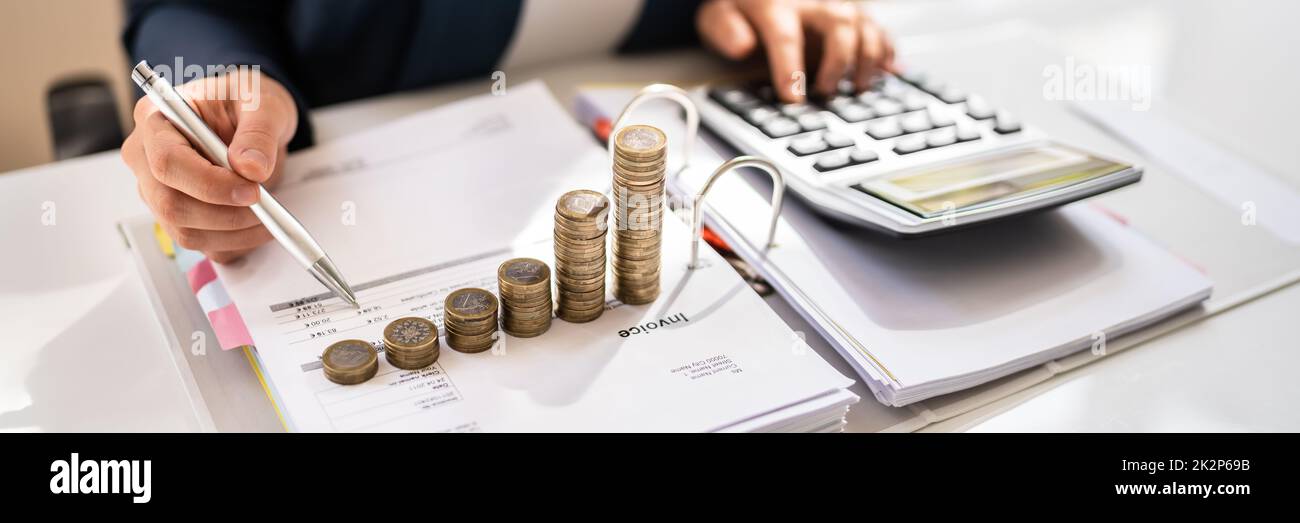 Income Tax Raise And Finance Stock Photo - Alamy