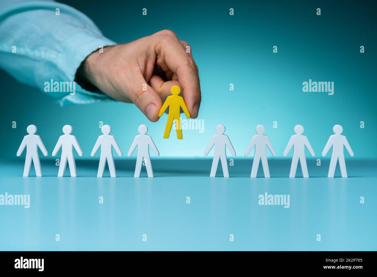 Ideal Client Or Job Candidate Profile Selection Stock Photo - Alamy