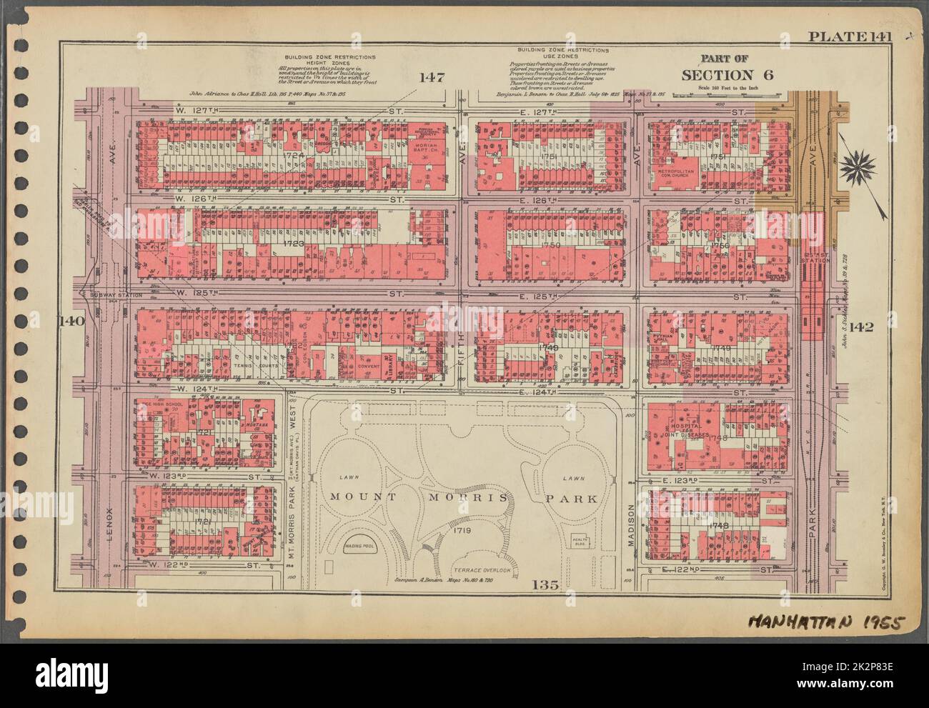 Map of mount morris hi-res stock photography and images - Alamy
